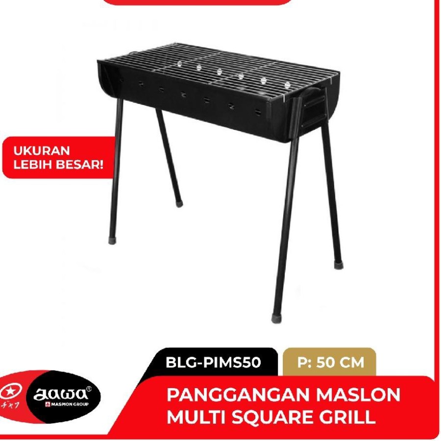 Jual Maspion Panggangan Multi Square Grill 50 cm | Shopee Indonesia