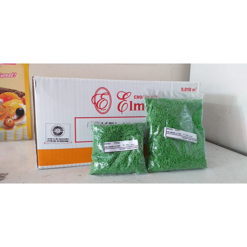 Jual Meises Elmer Green Tea Repack 100 Gr | Shopee Indonesia