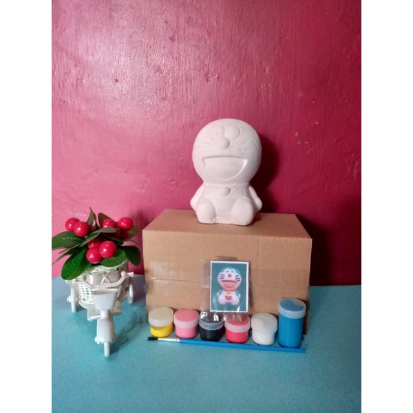 Jual Paket mewarnai patung celangan / mainan edukasi anak gypsum ...