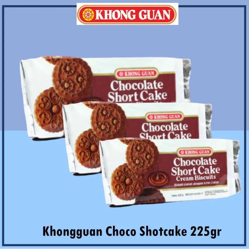 Jual Khong Guan Serena Chocolate Short Cake Cream Biscuits 225g ...