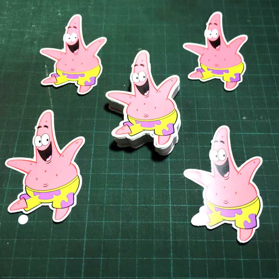 Jual Stiker Sticker Patrick Star | Logo | Cartoon | Shopee Indonesia
