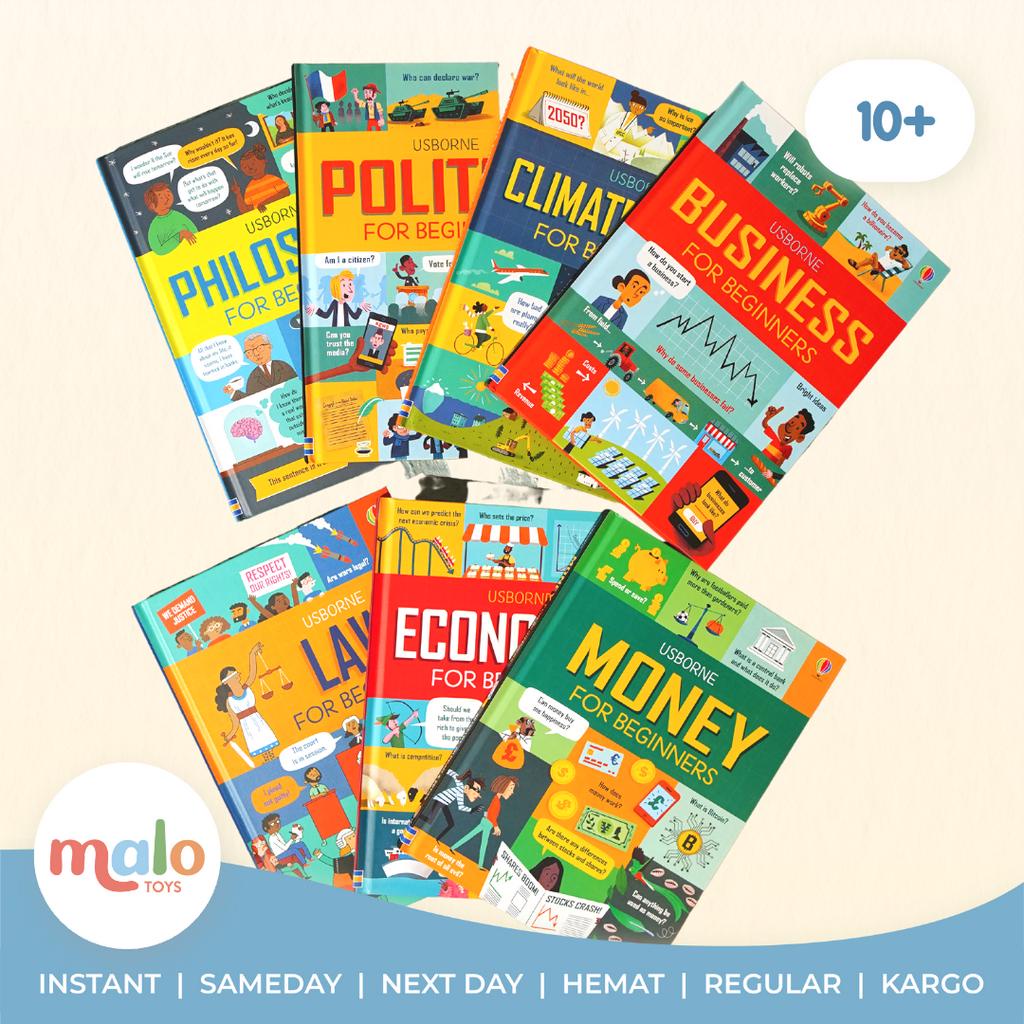 Jual MALOTOYS - USBORNE For Beginners Book Business Economics ...