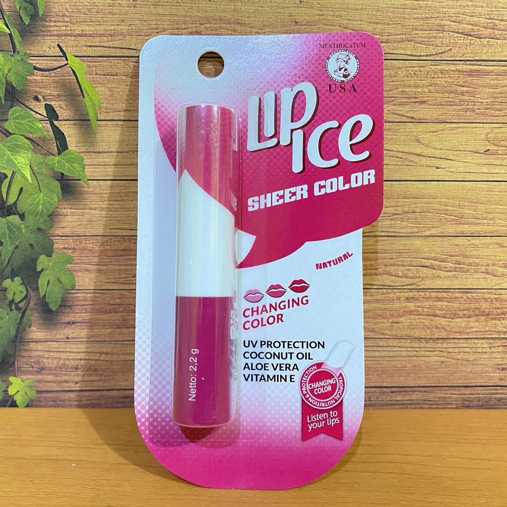 Jual Lip Ice Sheer Color / Lip Balm - 2.2gr | Shopee Indonesia