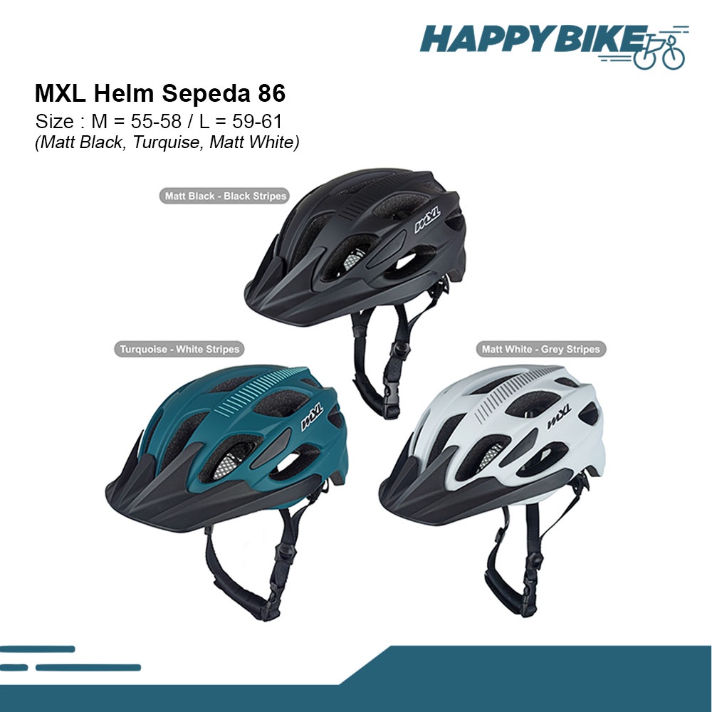 Jual Mxl Helm Sepeda Lipat Gravel Mtb 86 Bicycle Helmet Safety