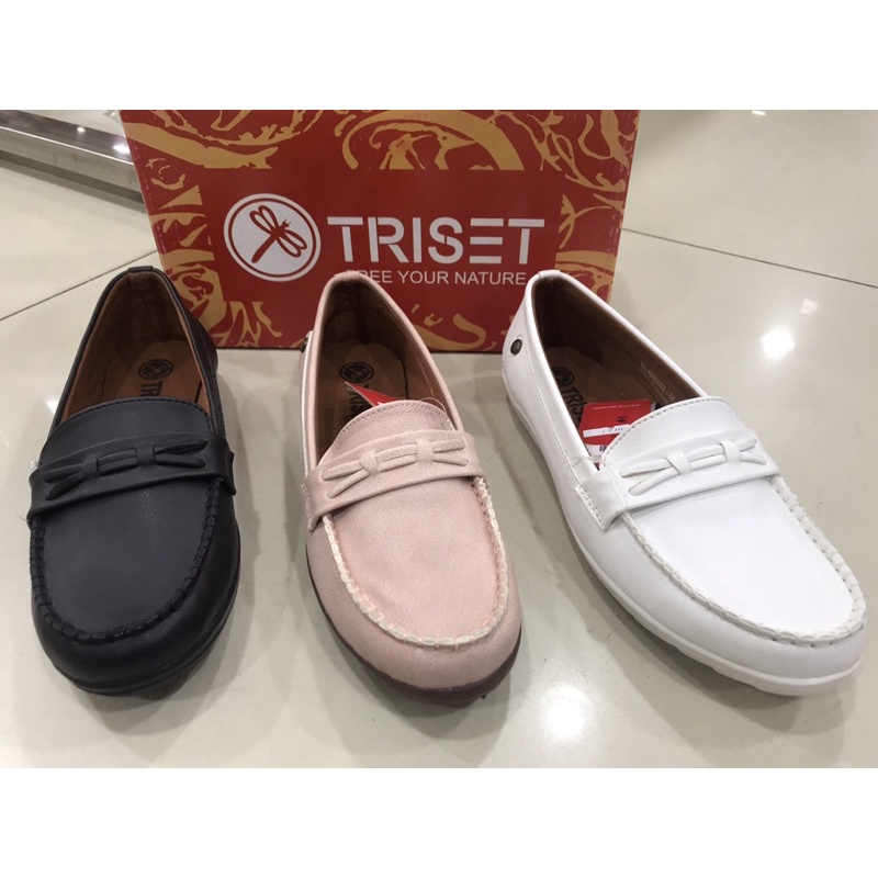 Jual Sepatu slop sepatu flat shoes wanita merek TRISET original super ...