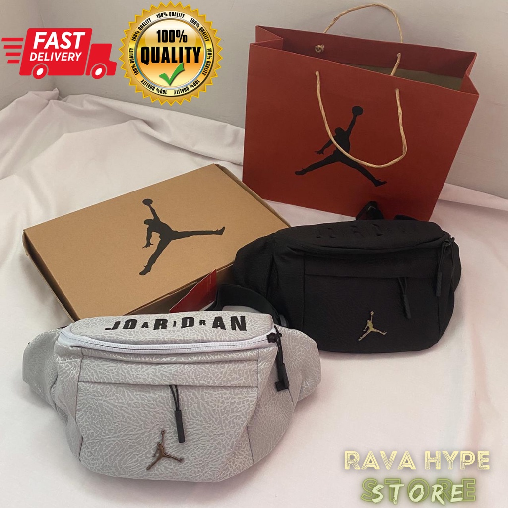 Jual Waistbag Jordan Burst Crack FULLSET / Tas Selempang Tas Jordan Tas ...