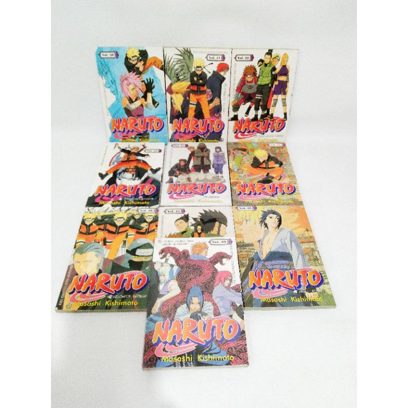Jual naruto 30-39 | Shopee Indonesia
