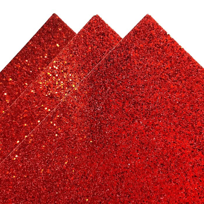 Jual Kertas Glitter Kasar Paper 300 gsm A4 - Merah | Shopee Indonesia