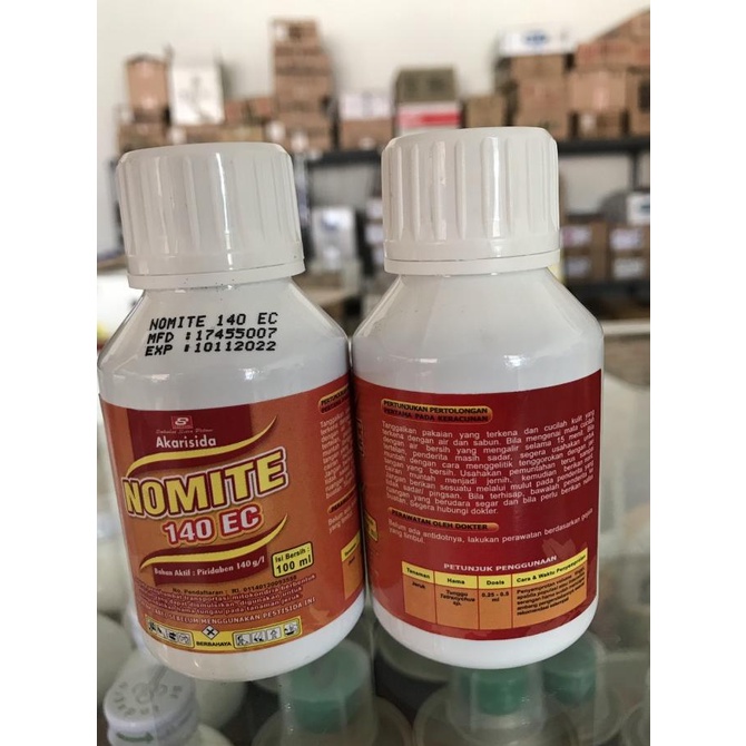 Jual =+=+=+] Akarisida Tungau Kutu Cabai Jeruk NOMITE 140EC 100 ml ...