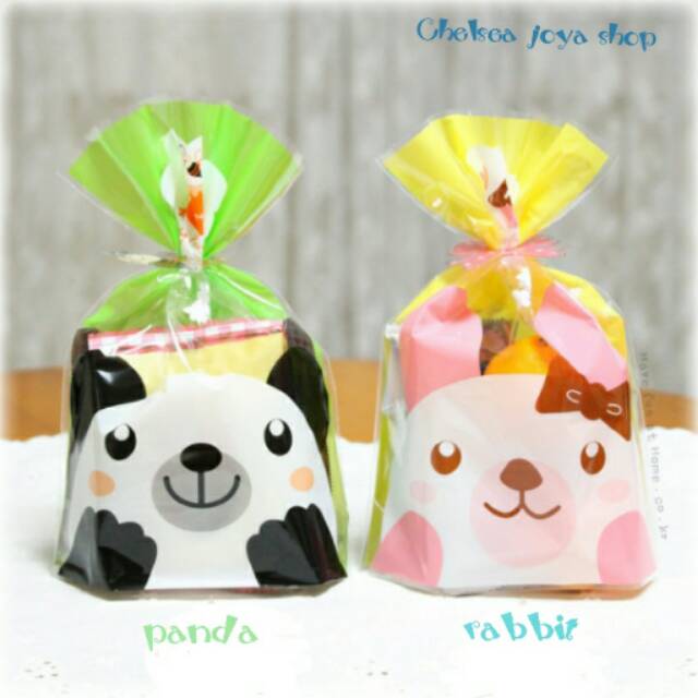 Jual Plastik bungkus kue cookies permen roti asesoris fancy 14x19,5cm ...
