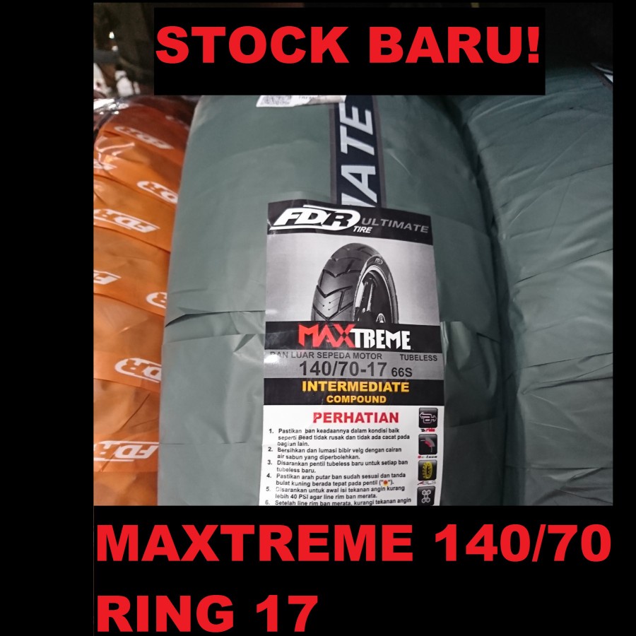 Jual Ban Motor Dual Purpose FDR MAXTREME 140/70 ring 17 Semi Offroad ...