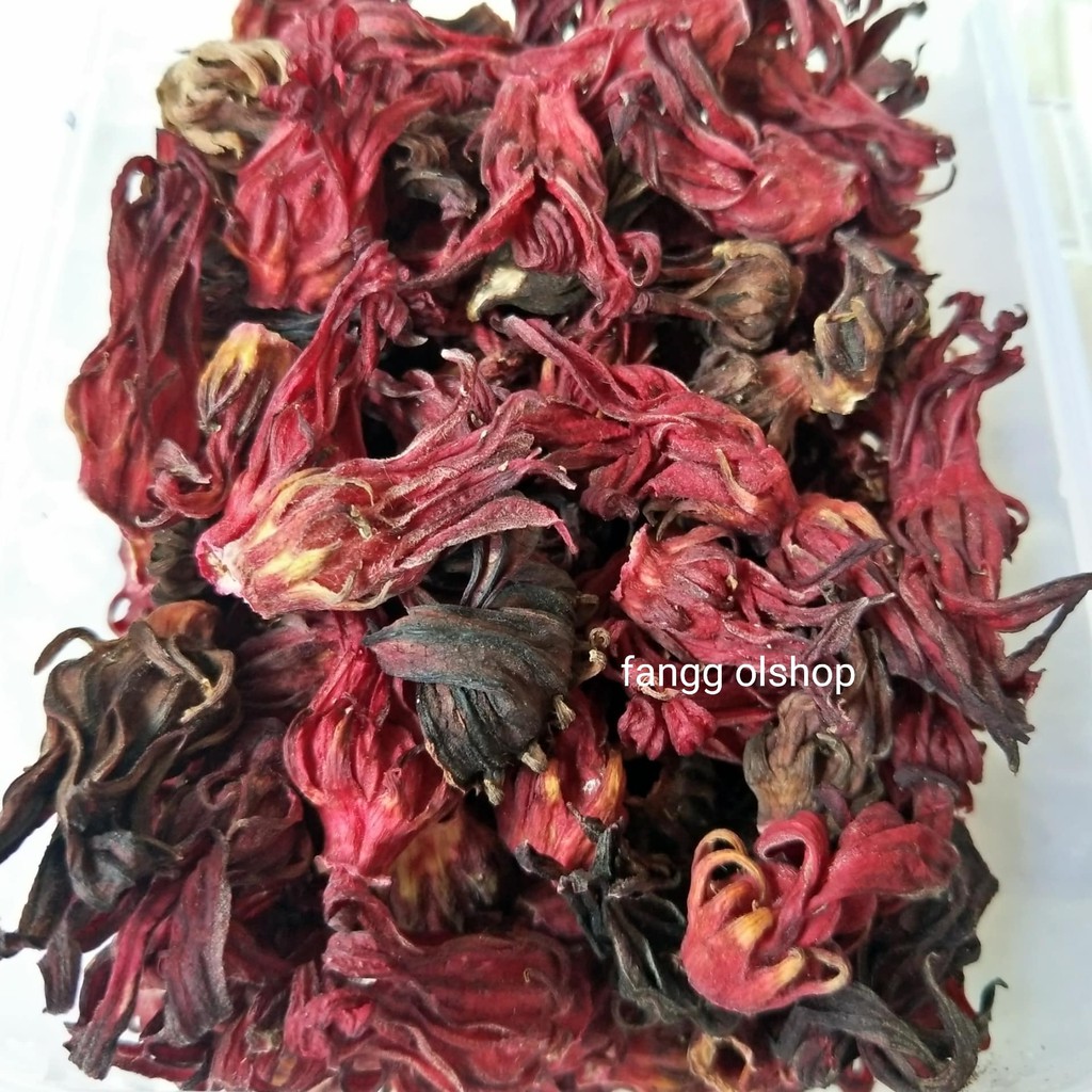 Jual Rosella Flower Tea/Teh Bunga Rosela/Hibiscus Flowertea/Rosella kering 25gr | Shopee Indonesia