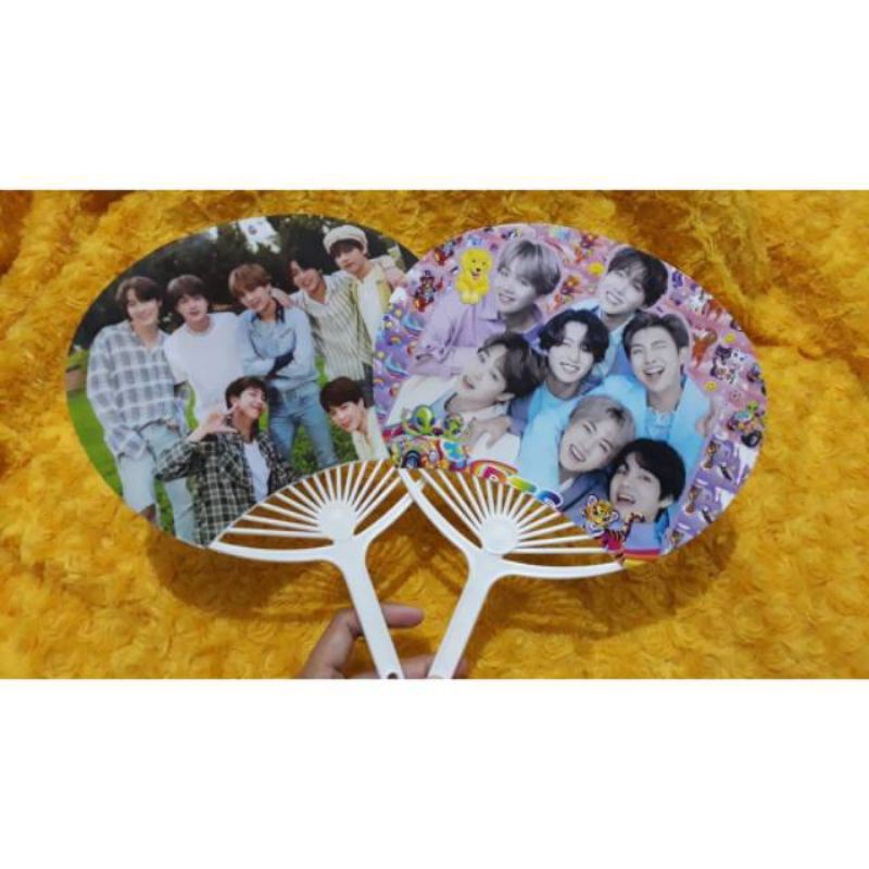 Jual Kipas Uchiwa Bts Kpop Hand Held Fan | Shopee Indonesia