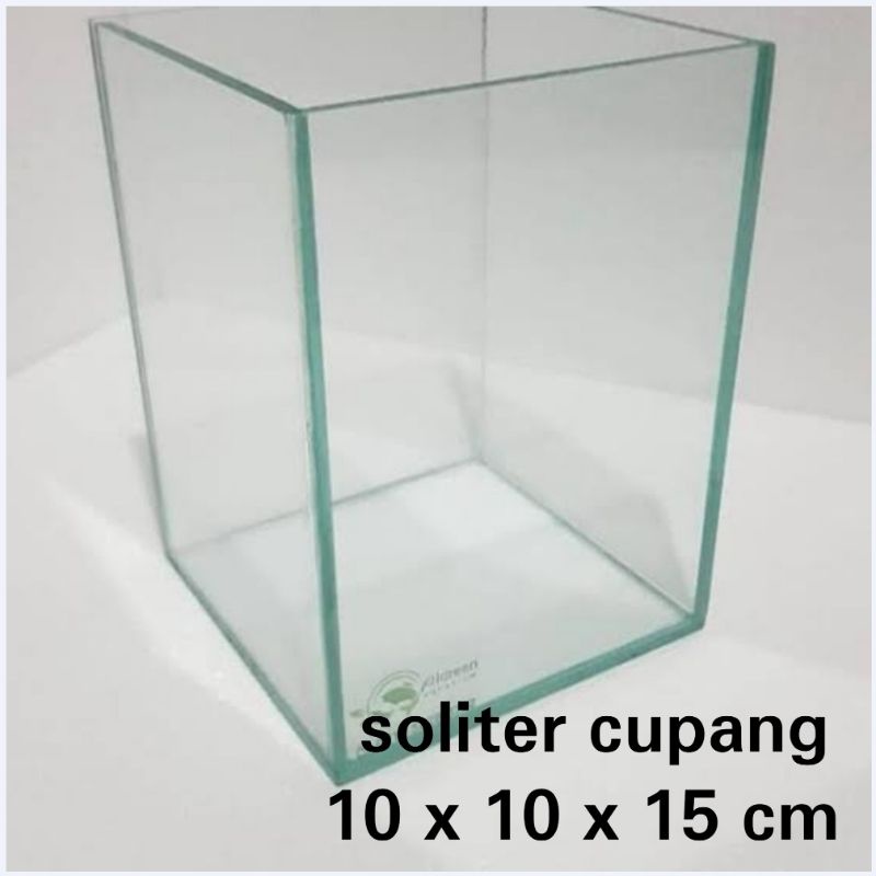 Jual solitaire soliter aquarium cupang kaca bersih | Shopee Indonesia