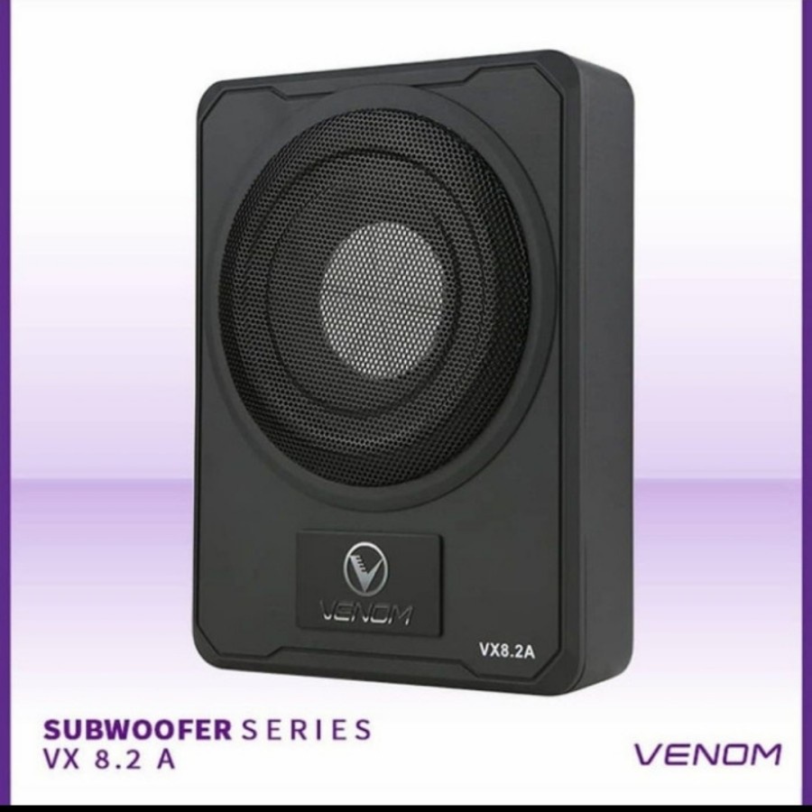 Jual VENOM VX-8.2A Sub Kolong 8 inch Subwoofer Aktif Active Slim Bass Jok | Shopee Indonesia