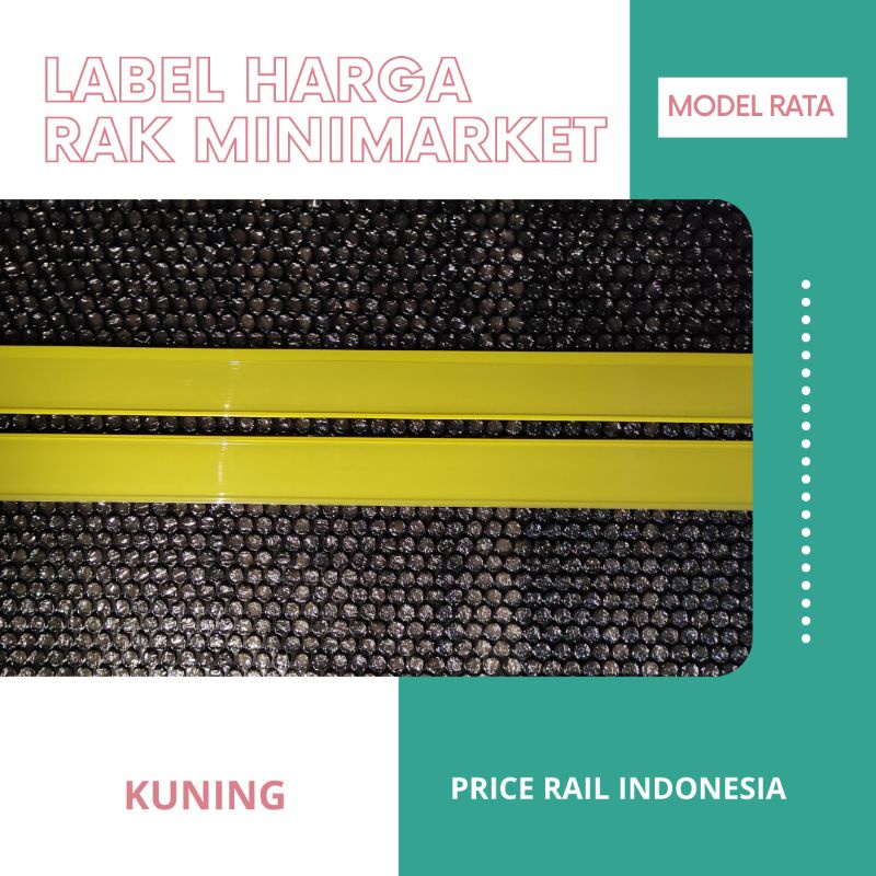 Jual SUDAH READY STOCK & GROSIR Mika harga / label harga / price rail ...