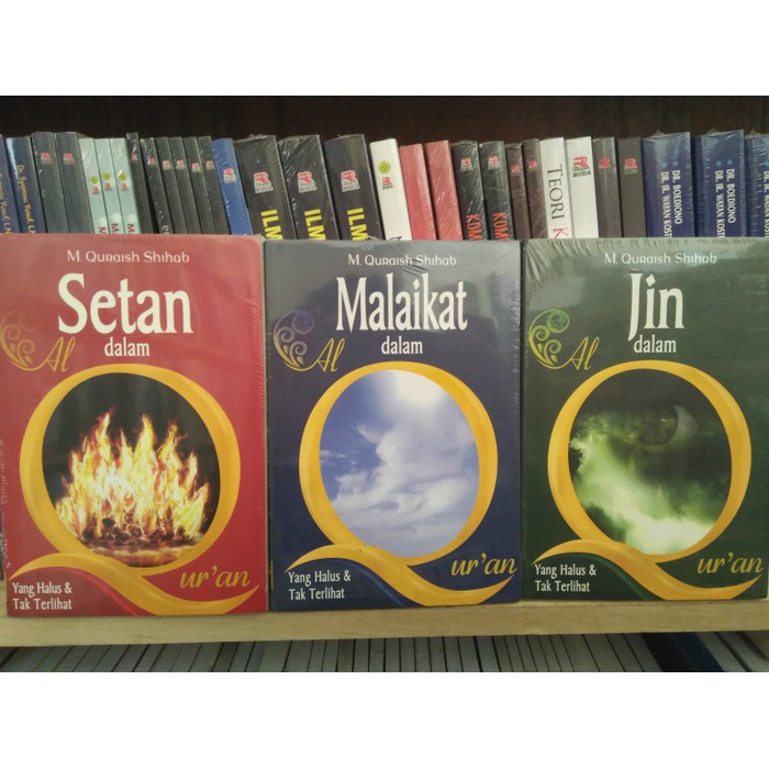 Jual Paket 3 Buku Malaikat Jin Setan dalam Al-Quran - Quraish Shihab ...