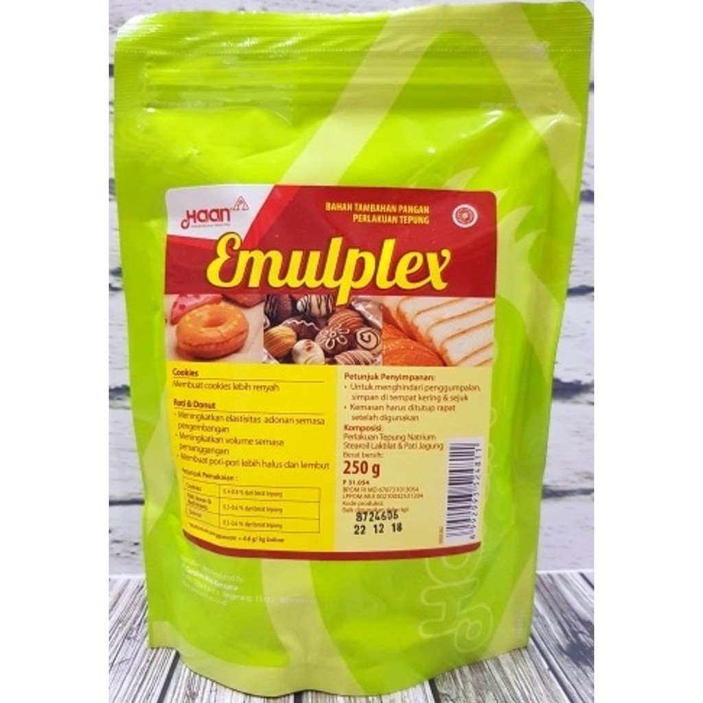 Jual HAAN EMULPLEX 250 GR / EMPLEX PERENYAH KUE KERING - COOKIES ...