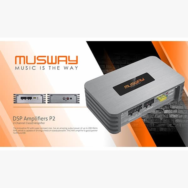 Jual MUSWAY P2 DIGITAL CLASS D 2-CHANNEL MONOBLOK SUPER-COMPACT AMPLIFIER | Shopee Indonesia
