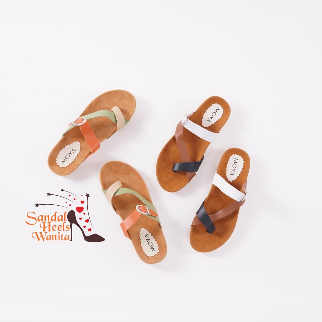 Jual SHW- sandal wanita tali model terbaru cantik sandal jepit tali ...