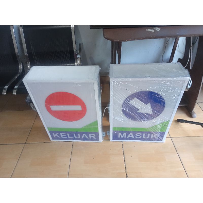 Jual IN OUT rambu keluar masuk pertashop | Shopee Indonesia