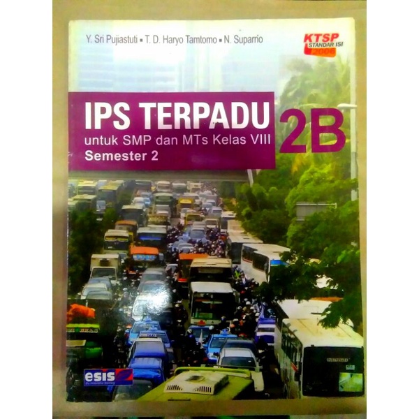 Jual BUKU IPS TERPADU 2B UNTUK SMP DAN MTS KLAS:8 SEMESTER 2 | Shopee ...