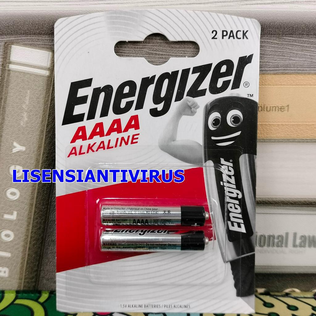 Jual Baterai Alkaline Energizer AAAA E96 A4 4A Baterai AAAA | Shopee Indonesia