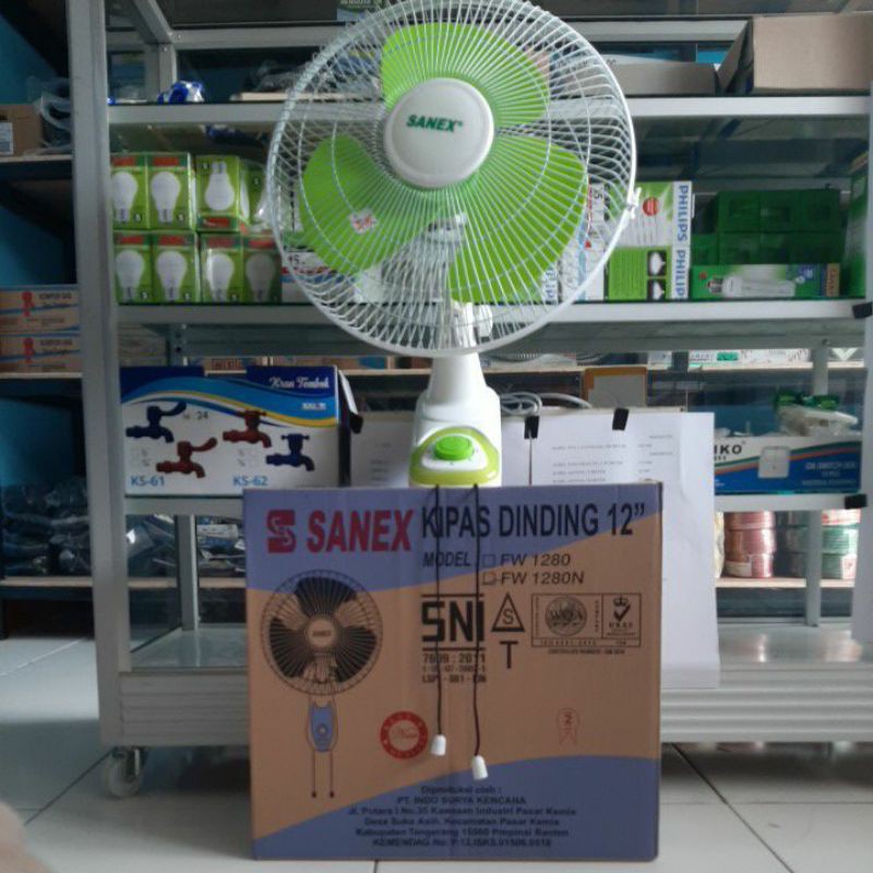 Jual SANEX KIPAS DINDING 12 INCH | Shopee Indonesia