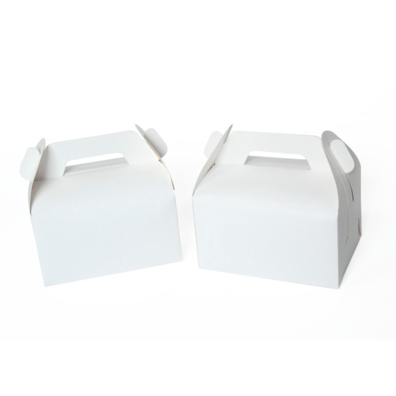 Jual Box Gable Dus Snack Kotak Makan Ivory 16x9x8 cm (10pcs) | Shopee ...