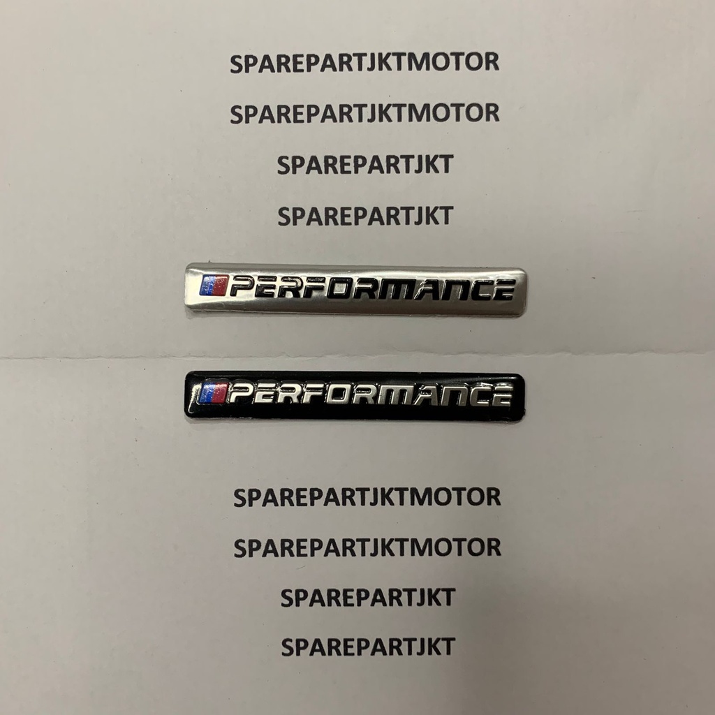 Jual Logo Emblem M Performance Metal BMW M1 M2 M3 M4 M5 M6 High Quality ...