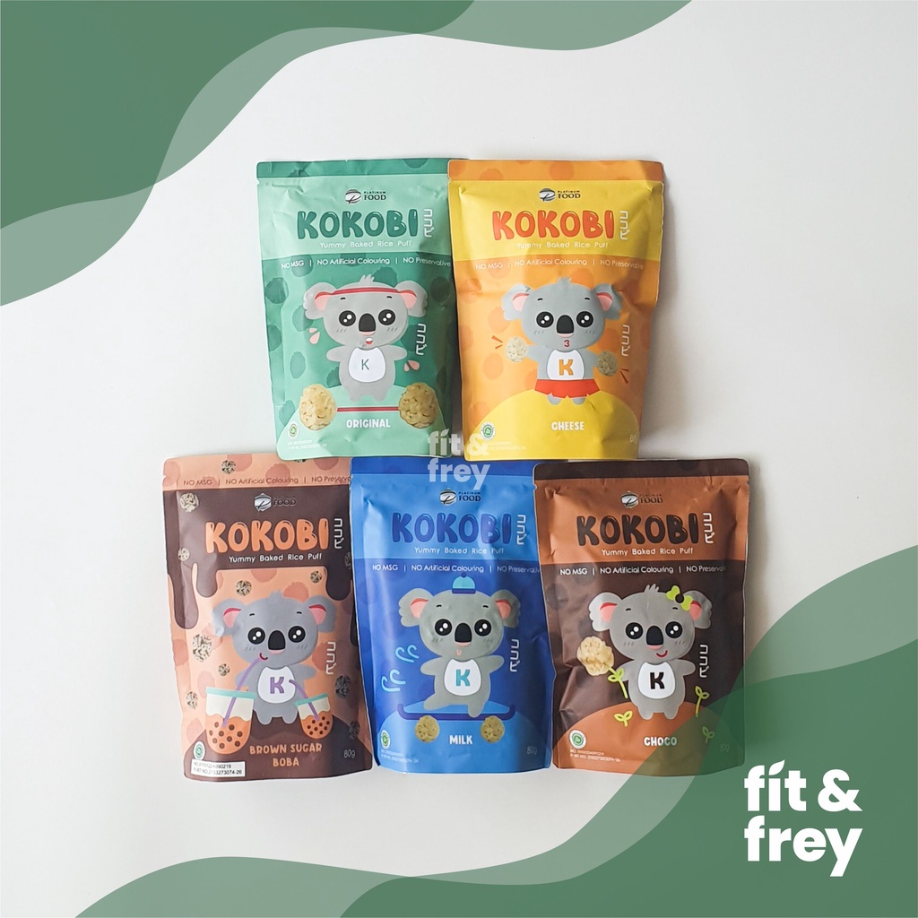 Jual ABE FOOD Kokobi Rice Puff 80g - Snack Beras Bayi Anak - Yummy ...