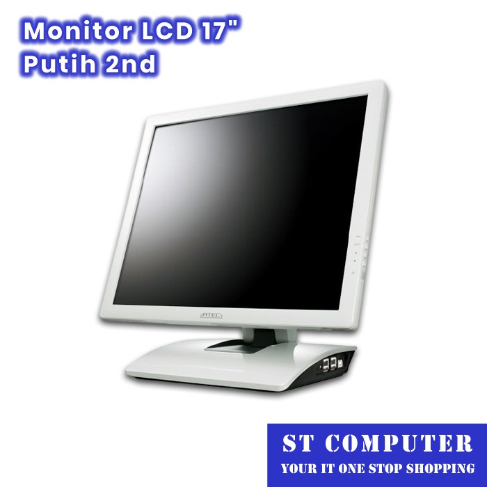 Jual Monitor LCD 17 Inch Putih Second | Shopee Indonesia