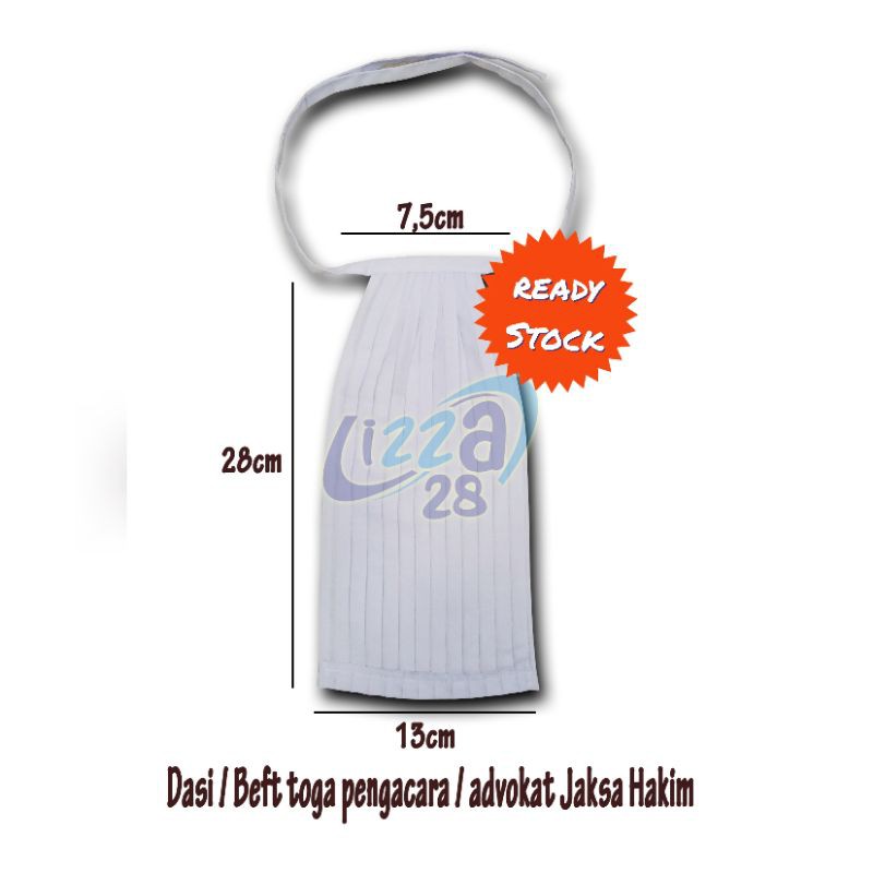 Jual dasi toga pengacara advokat atau hakim | Shopee Indonesia
