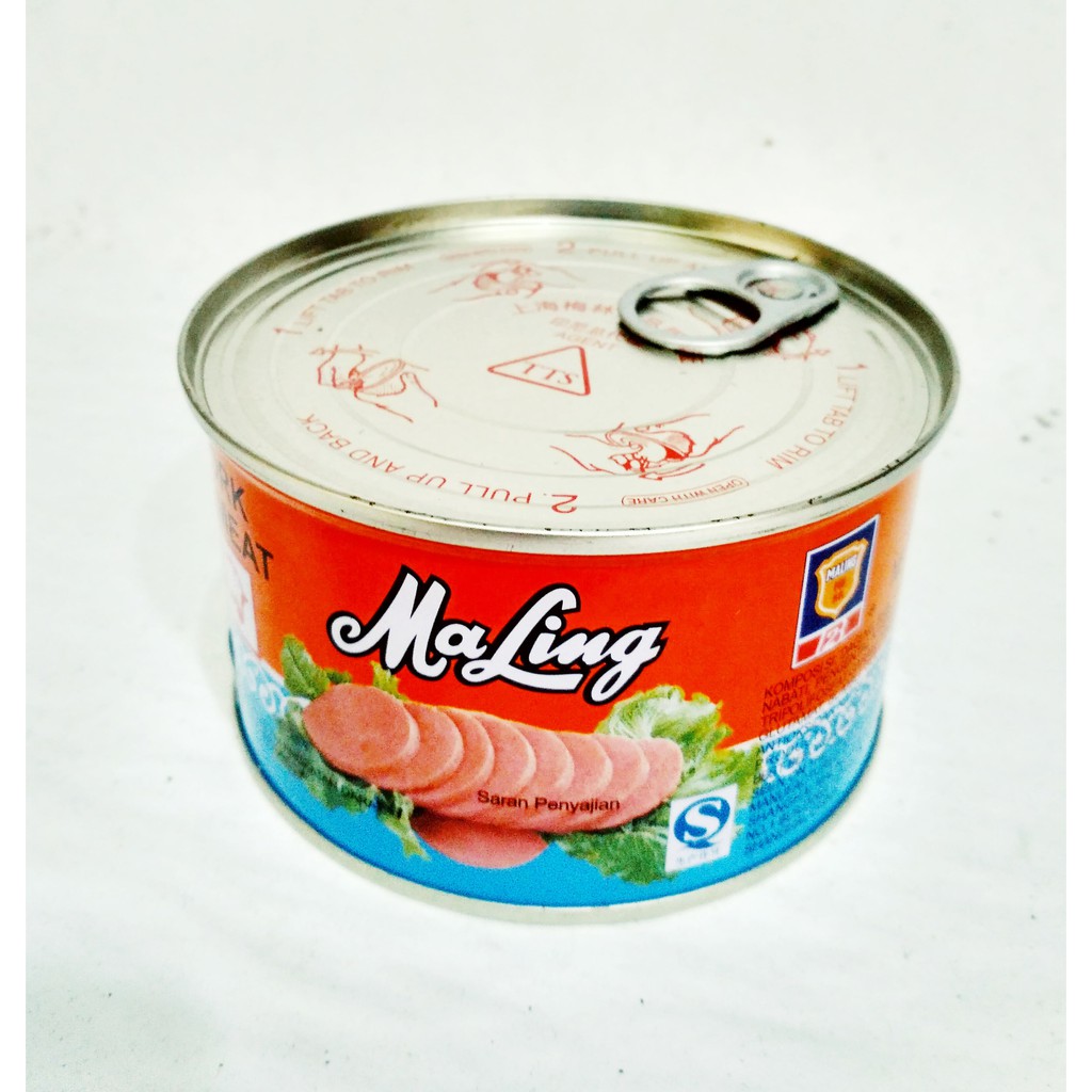 Jual Ma Ling Canned Pork Luncheon Meat brand TTS [Non Halal] | Shopee ...