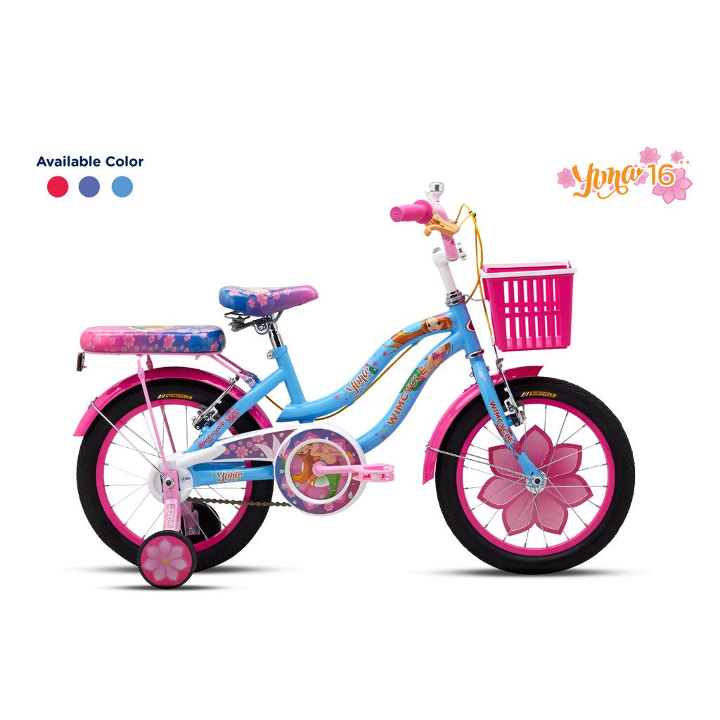 Jual Sepeda Anak Cewek Mini 16" Wimcycle Yuna | Shopee Indonesia