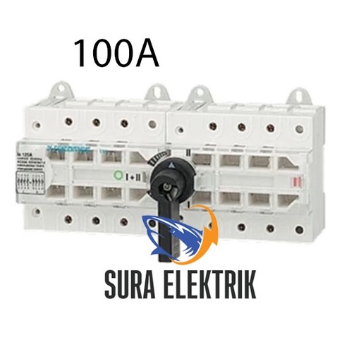 Jual COS/Change Over Switch Socomec Sirco VM1 4P 100A (I-0-II) Original ...