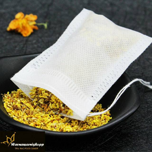 Jual Kantong Teh Besar Tea Bag Ukuran Besar Bahan Non Woven dengan Tali ...