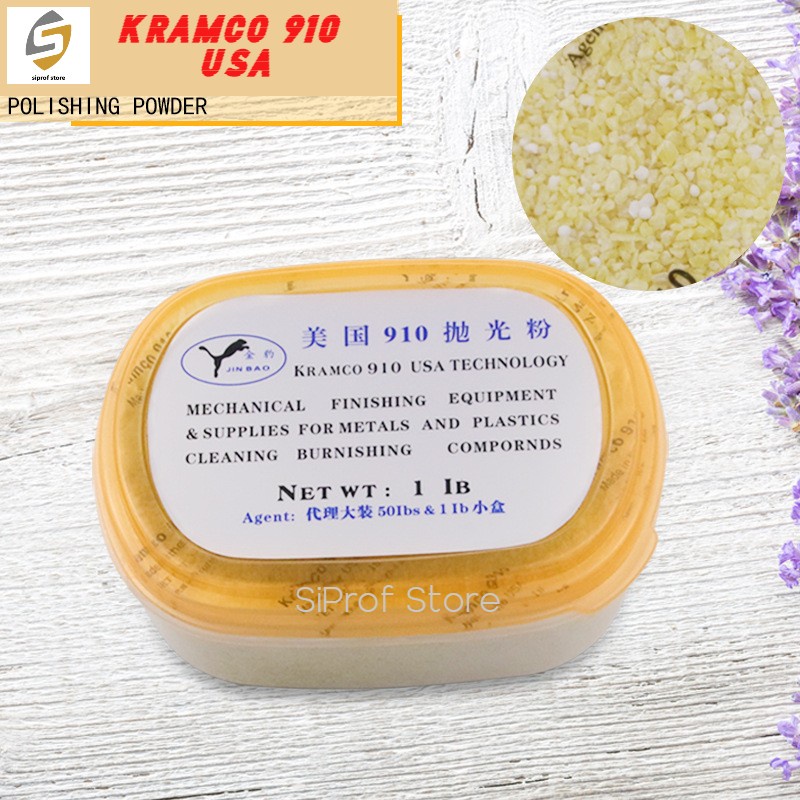 Jual Bubuk Molen / Bubuk Sangling Kramco 910 Tumbler Burnishing Powder ...