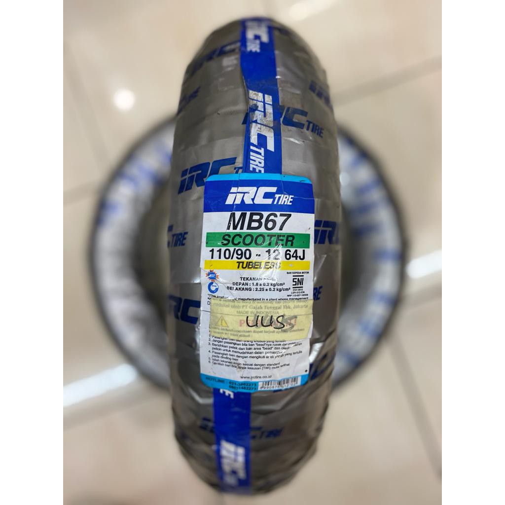 Jual Ban Belakang All New Honda Scoopy / Yamaha Freego - IRC MB67 110/90-12 | Shopee Indonesia
