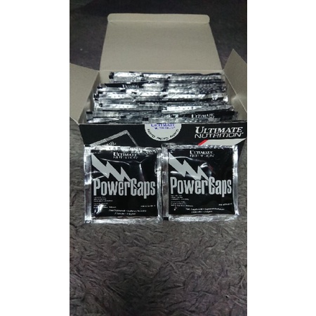 Jual Power caps ultimate nutrition 1 sachet isi 2caps | Shopee Indonesia