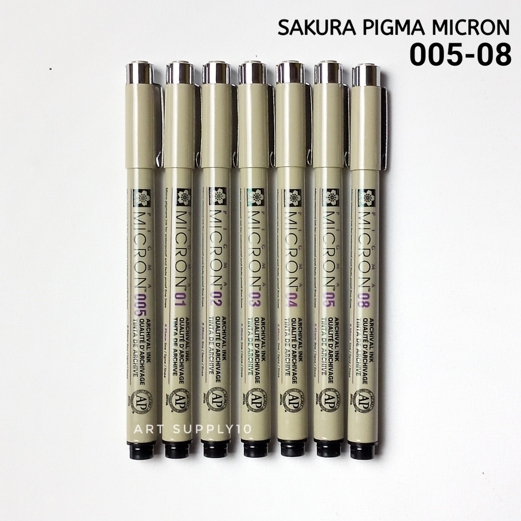 Jual Sakura Pigma Micron Black 005-08 | Shopee Indonesia