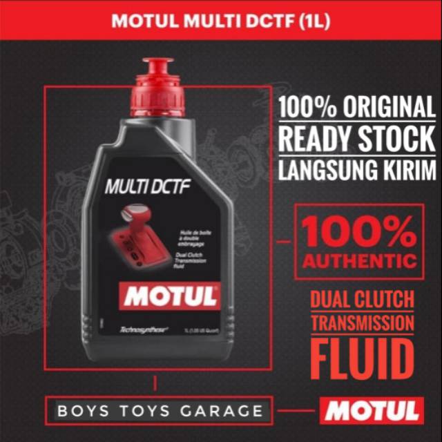 Jual MOTUL Multi DCTF Dual Clutch Transmission Fluid 1 Liter Oli DSG ...