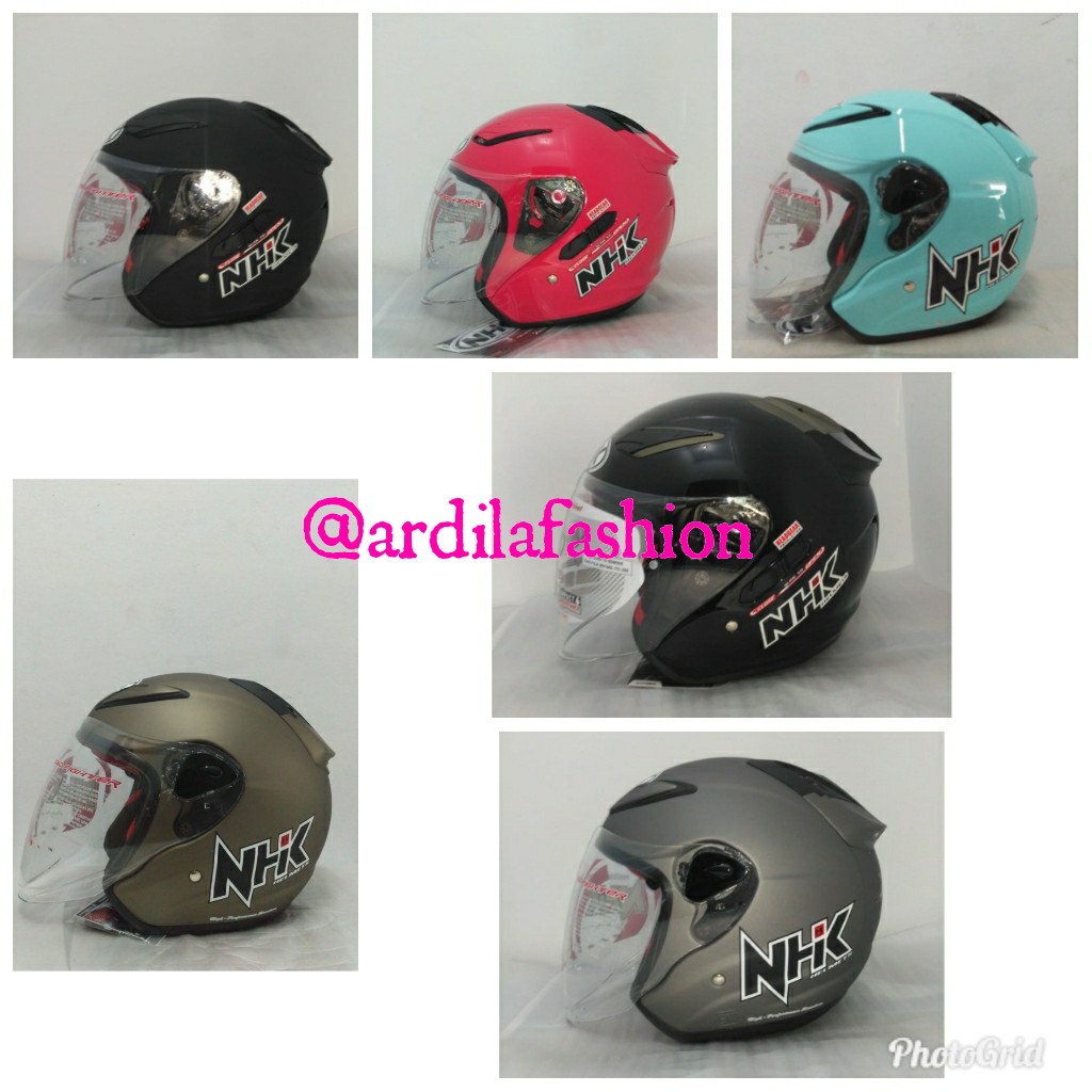 Jual HELM NHK R1 SOLID | Shopee Indonesia
