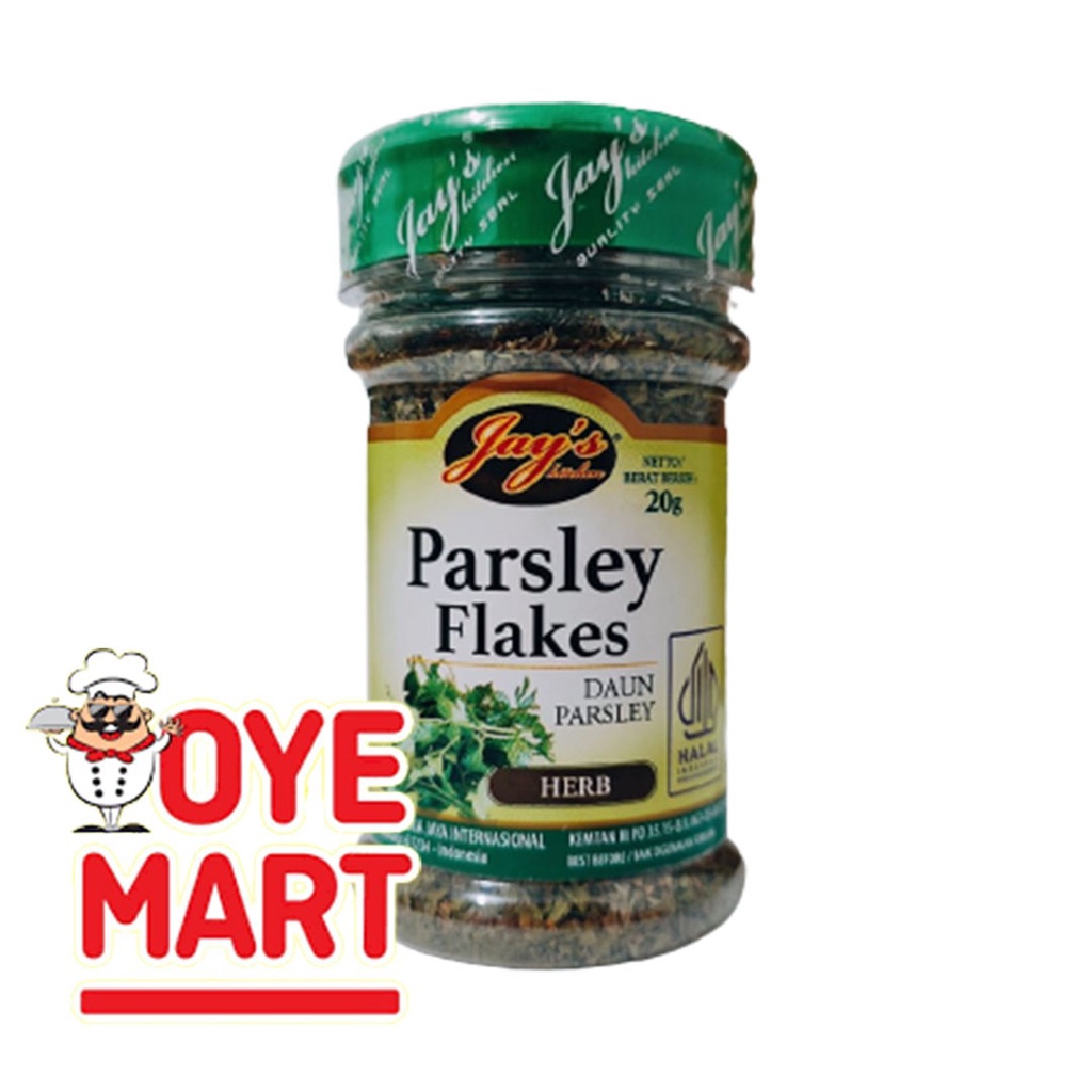 Jual JAYS PARSLEY FLAKES 20G / DAUN PARSLEY | Shopee Indonesia