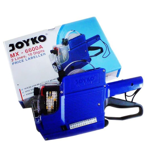 Jual Mesin Label Joyko MX - 6600A 2 line baris 10 digit Price Labeller ...