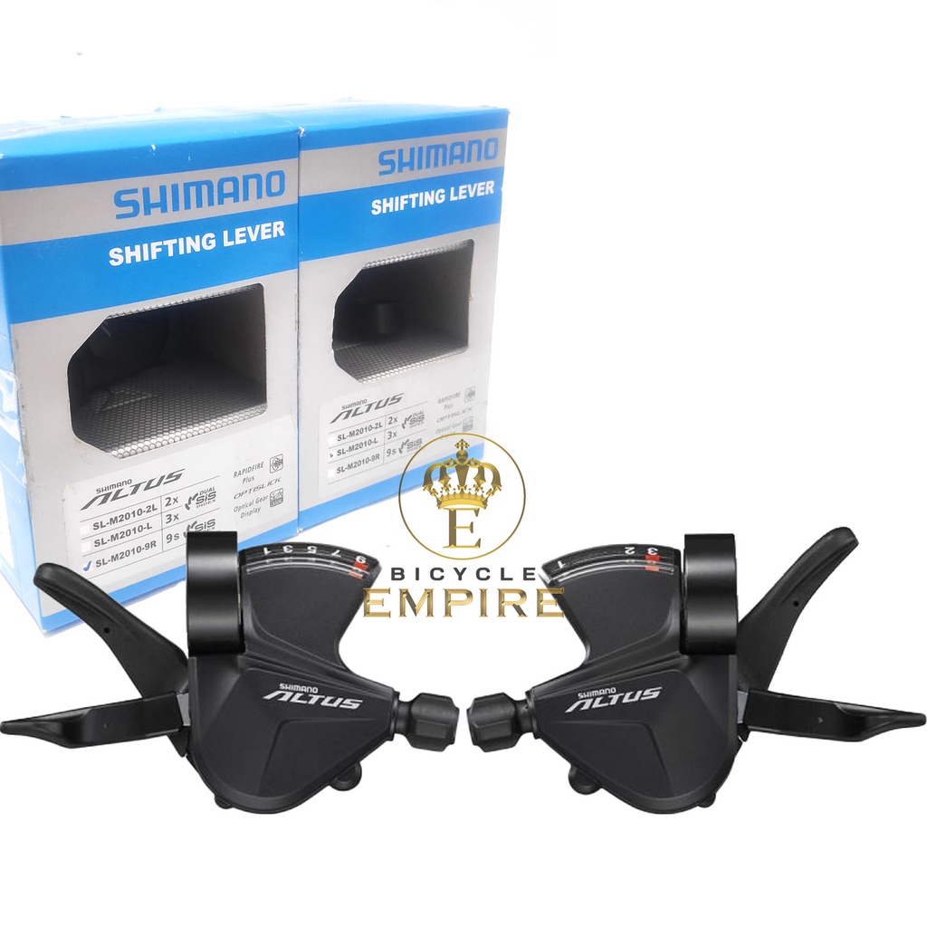 Jual Shifter Shimano Altus M2010 9x3 Speed M 2010 Bicycle Empire | Shopee Indonesia
