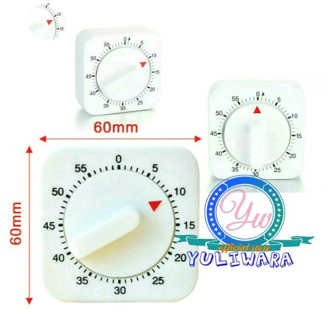 Jual Timer Masak Pengingat Masakan Manual Alarm Mekanik | Shopee Indonesia