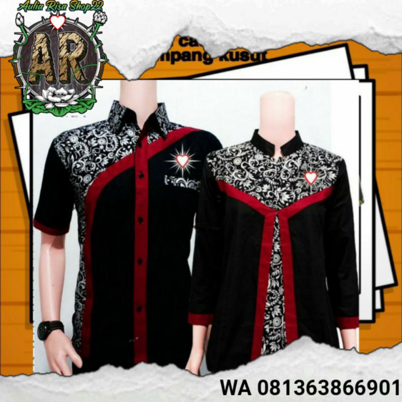 Jual BATIK COUPLE, COWOK CEWEK PSHT, LAMBANG HATI BERSINAR gratis ...