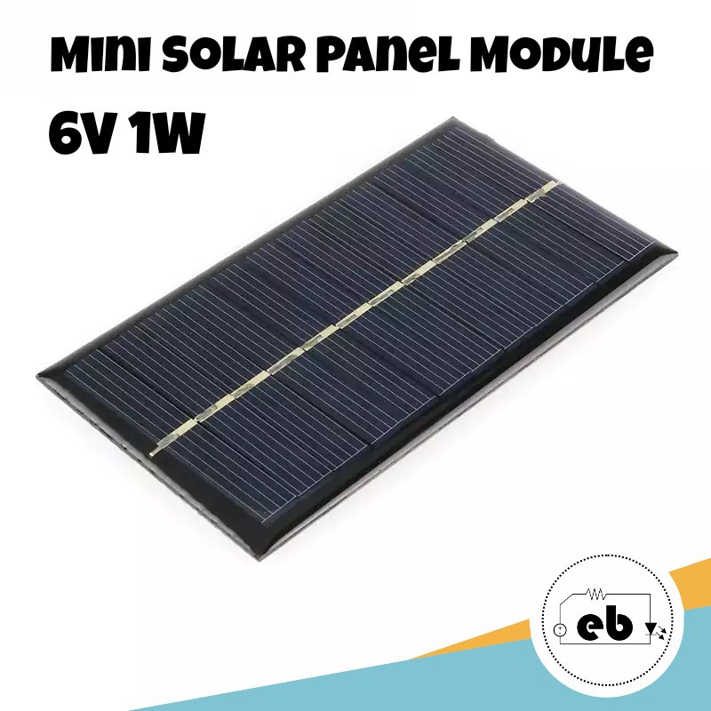 Jual Mini Solar Panel Module 6V 1W Solar Cell | Shopee Indonesia