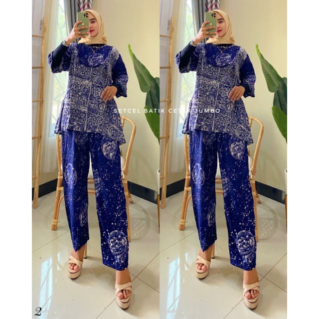 Jual Setcel Batik Cetak | Shopee Indonesia